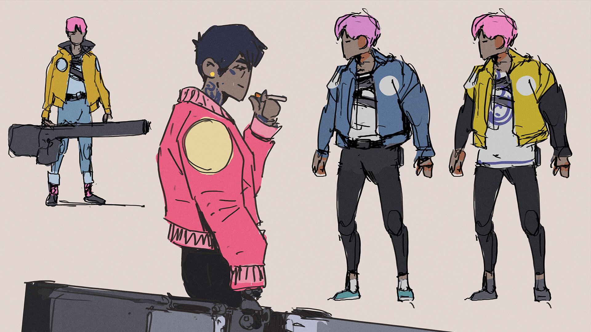 Final Illustrations | Designing Better Characters | Learn Squared