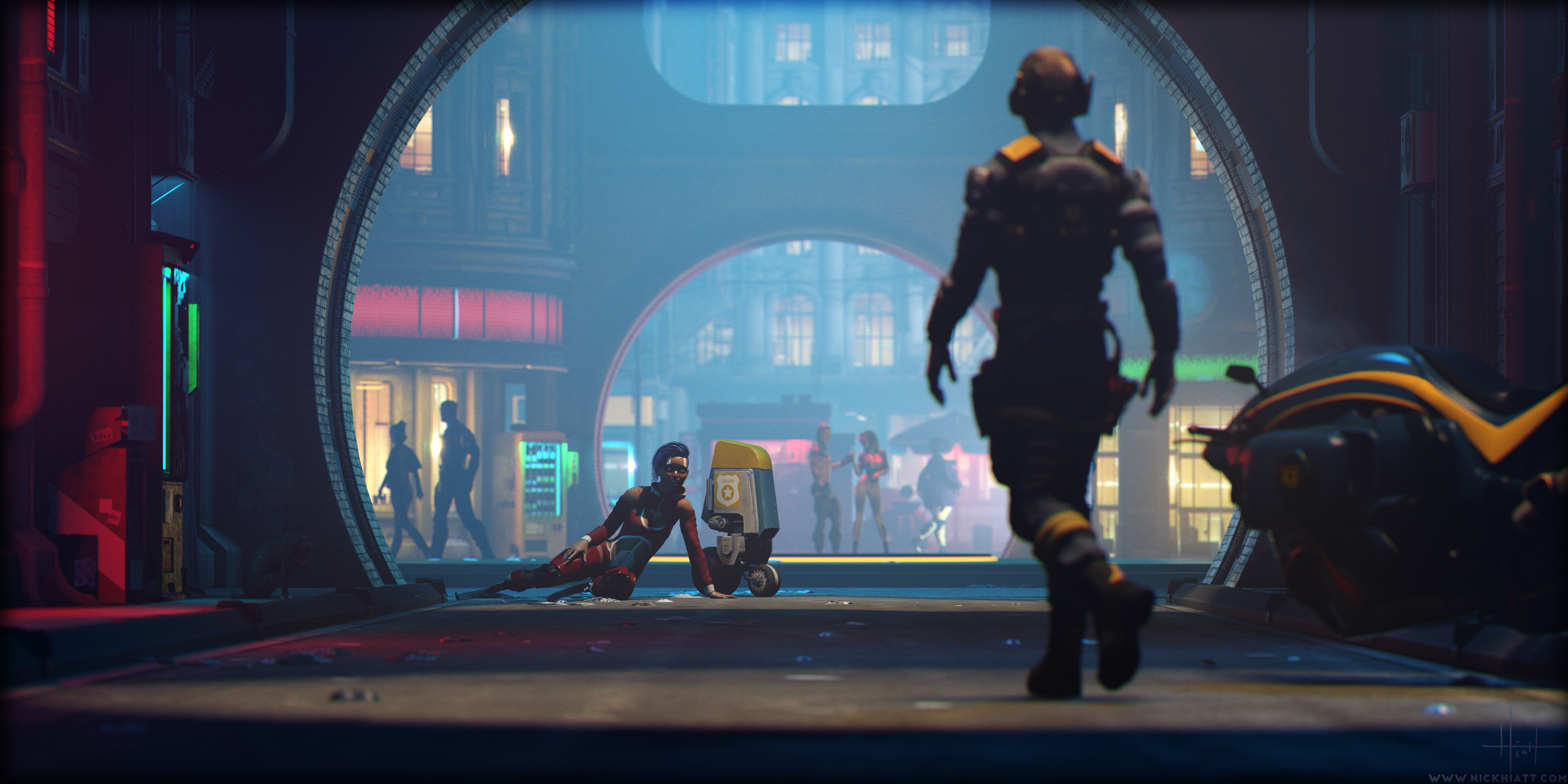 3D Sequence Illustration | Nick Hiatt | Learn Squared